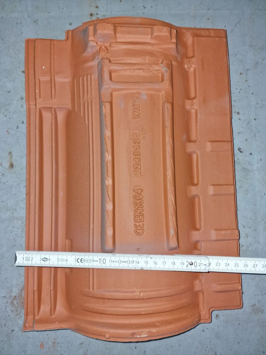 Narvik VHV Vario roof tile turquoise green glazed - Traditec